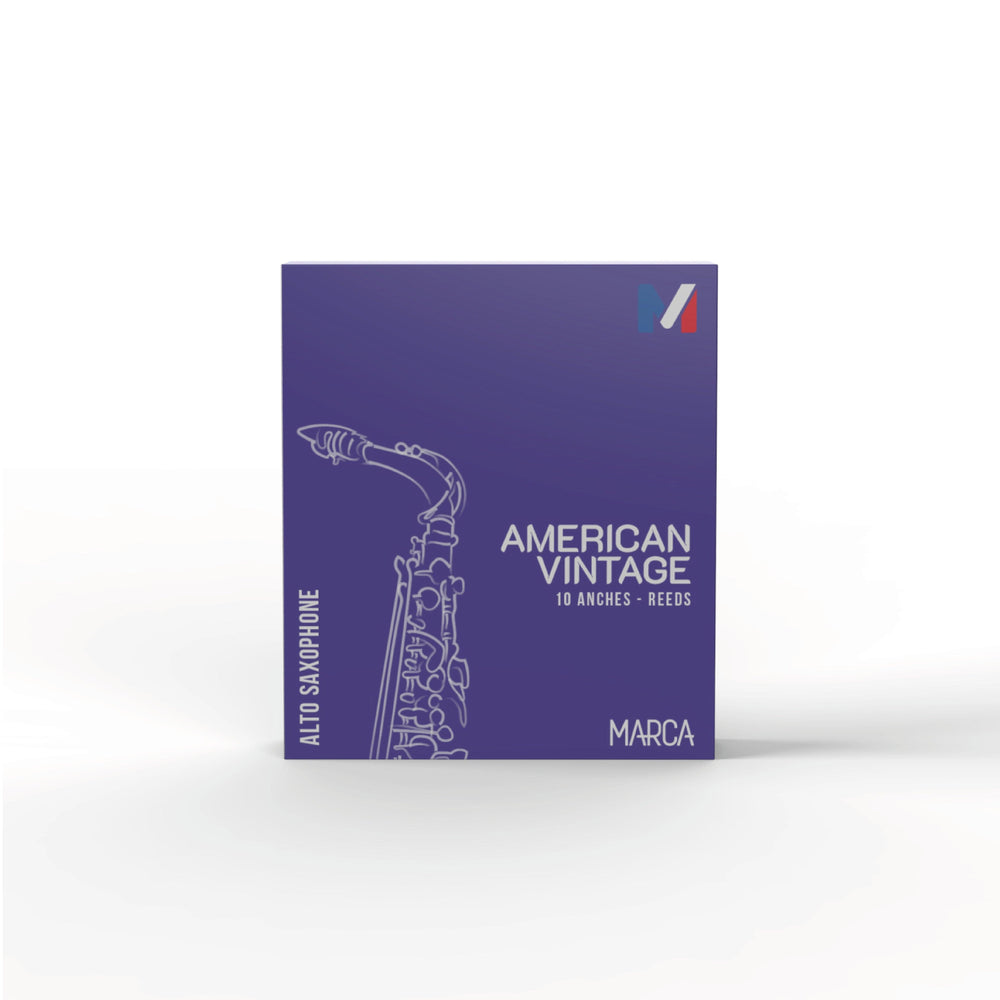 10 REEDS MARCA AMERICAN VINTAGE ALTO SAXOPHONE